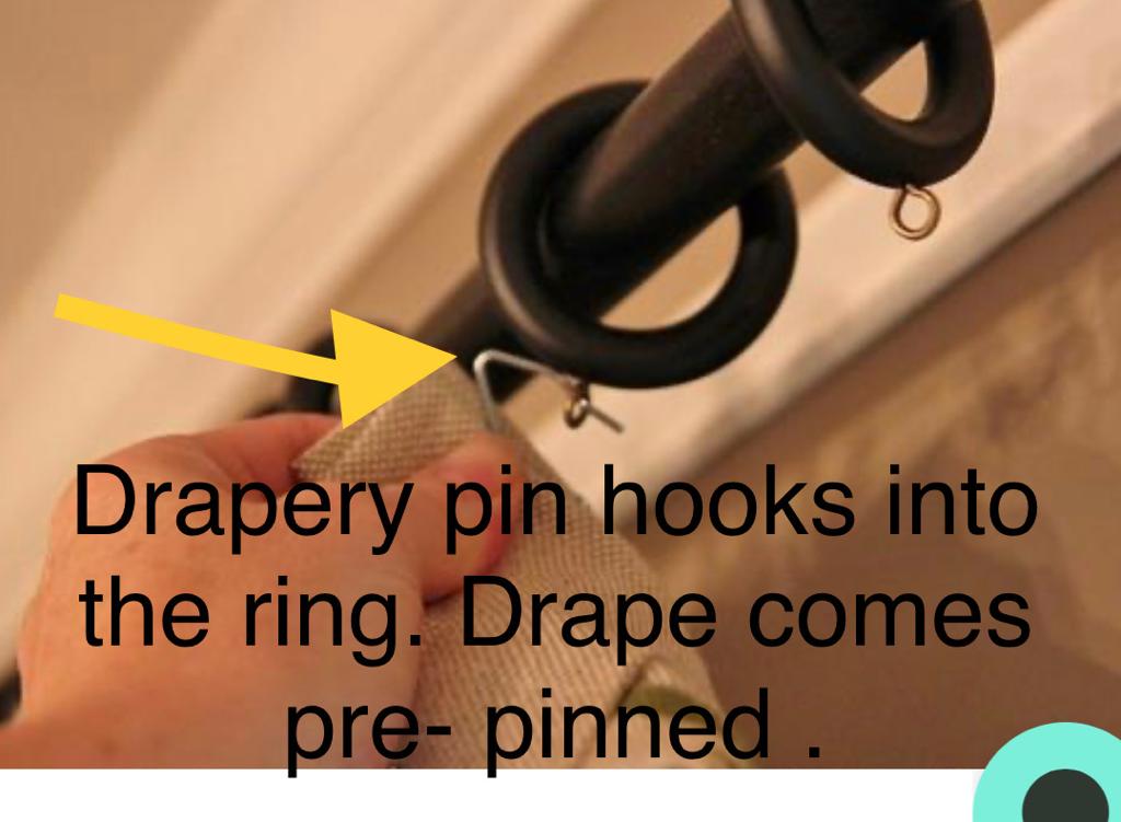 Three-Finger Pinch Pleat Rosemary Linen | Beautiful Windows Blinds